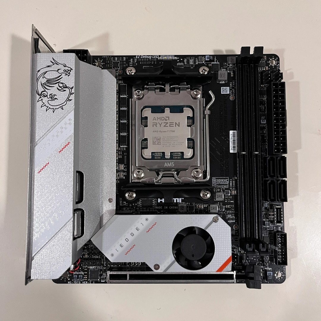 New (RMA'd) B650i MSI Edge ITX Wifi Motherboard | Jawa