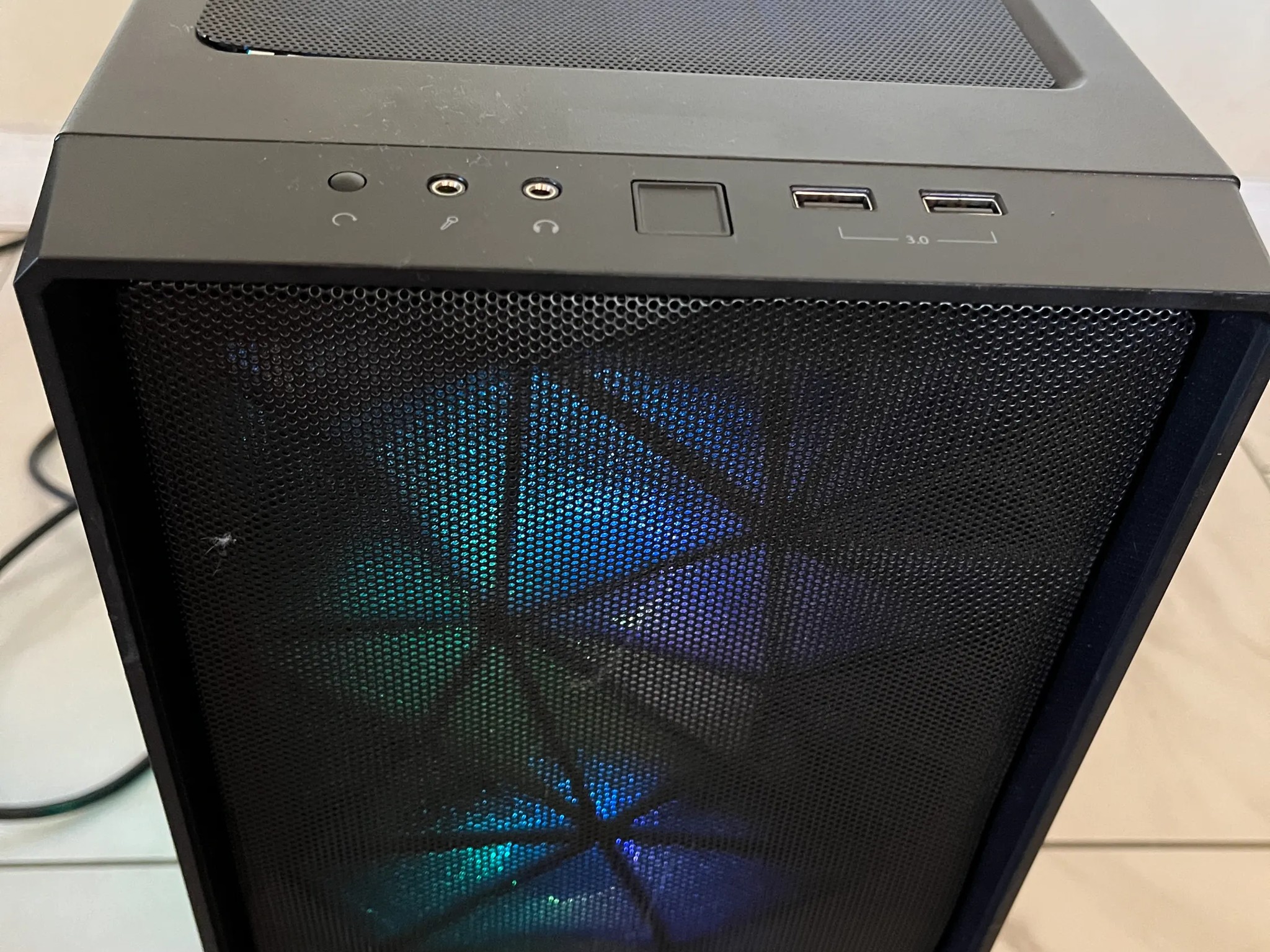 🟢🔥 Budget Gaming PC – RGB Case w/ Remote - Intel Core i7, GTX 970 4GB ...
