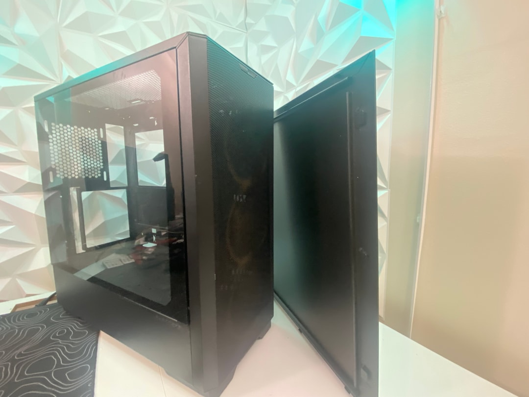 Black ATX Mid-Tower PC Case (Used, Missing Back Panel) | Jawa