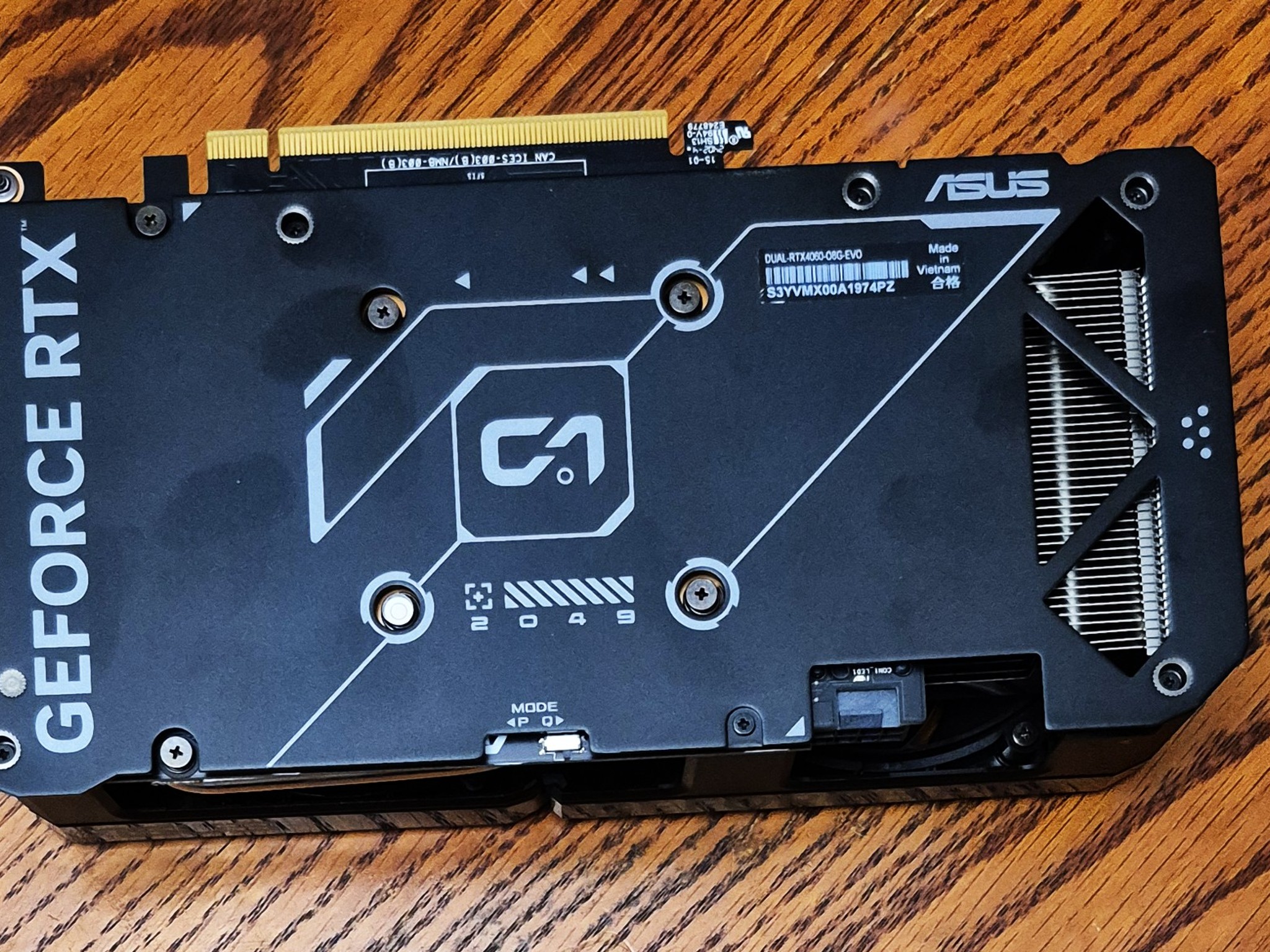 Pre-Owned ASUS Dual GeForce RTX 4060 V2 OC Edition GDDR6 Graphics Card ...