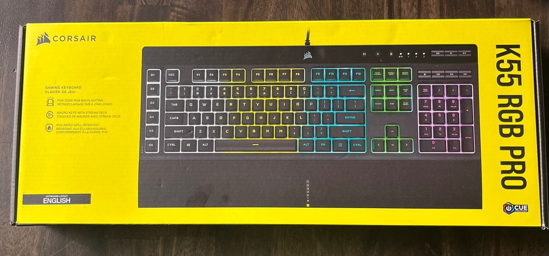 Corsair K55 RGB PRO 110 Key Gaming Keyboard | Jawa