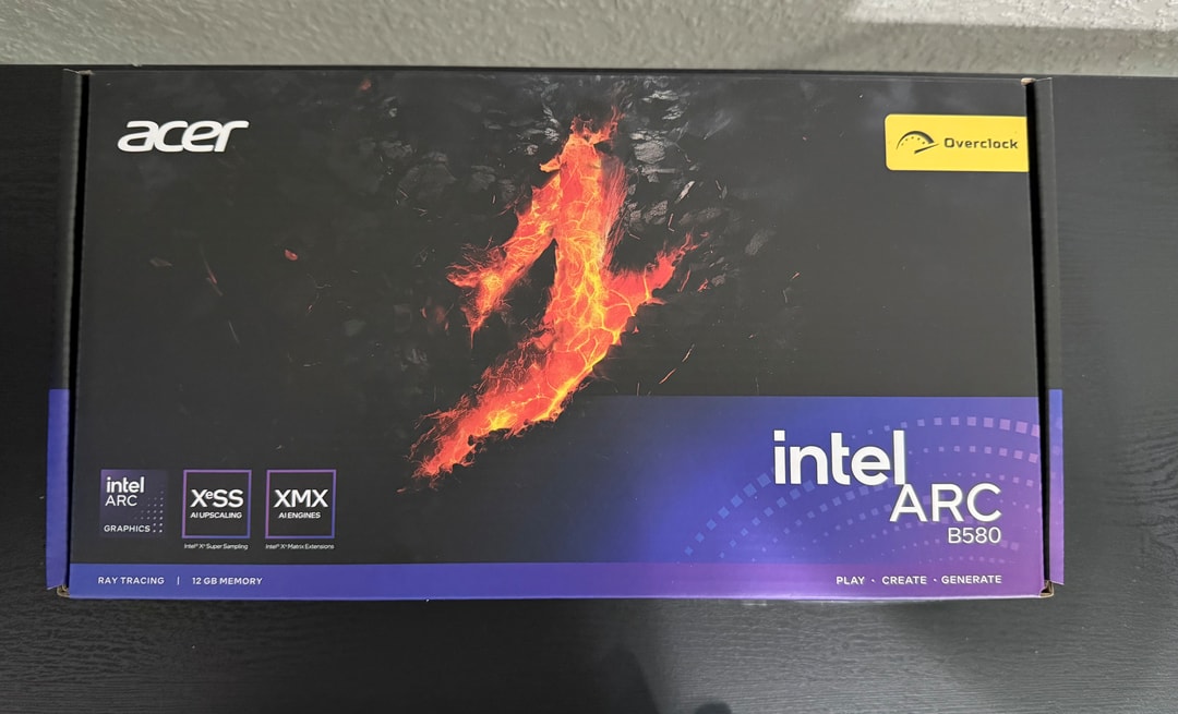 Acer Nitro Arc B580 | Jawa