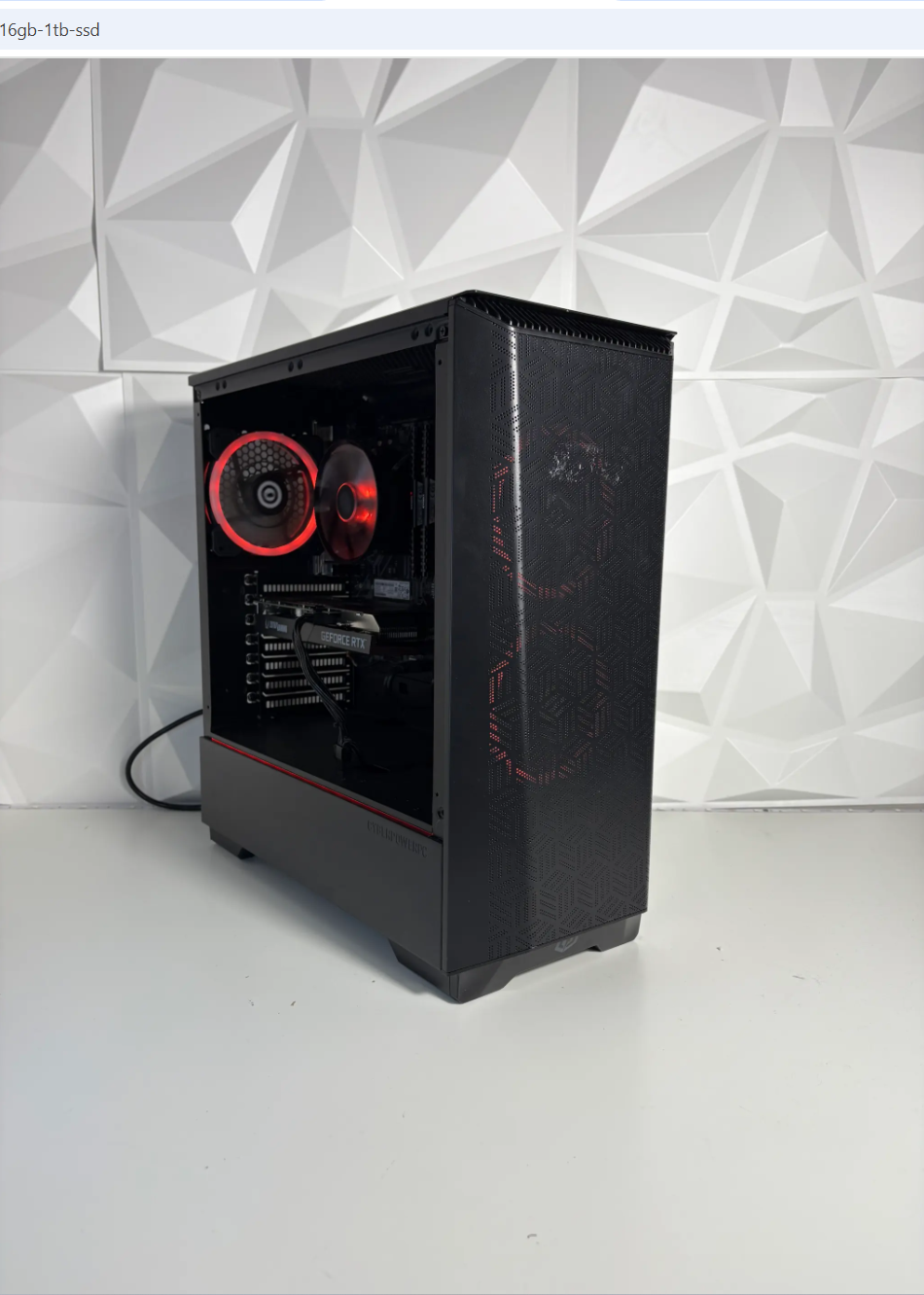 Value Gaming PC - Nvidia RTX 3060 8GB, Ryzen 5 3600, 16GB, 1TB SSD | Jawa