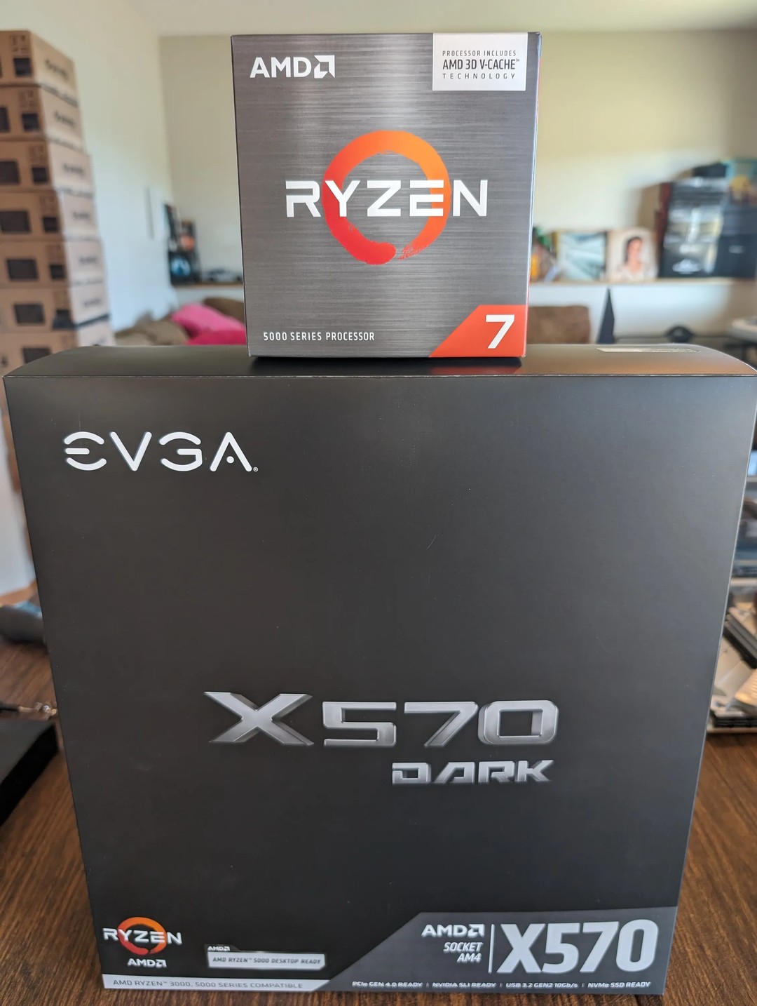 Motherboard/CPU Combo: EVGA X570 Dark w/AMD 5800X3D CPU | Jawa